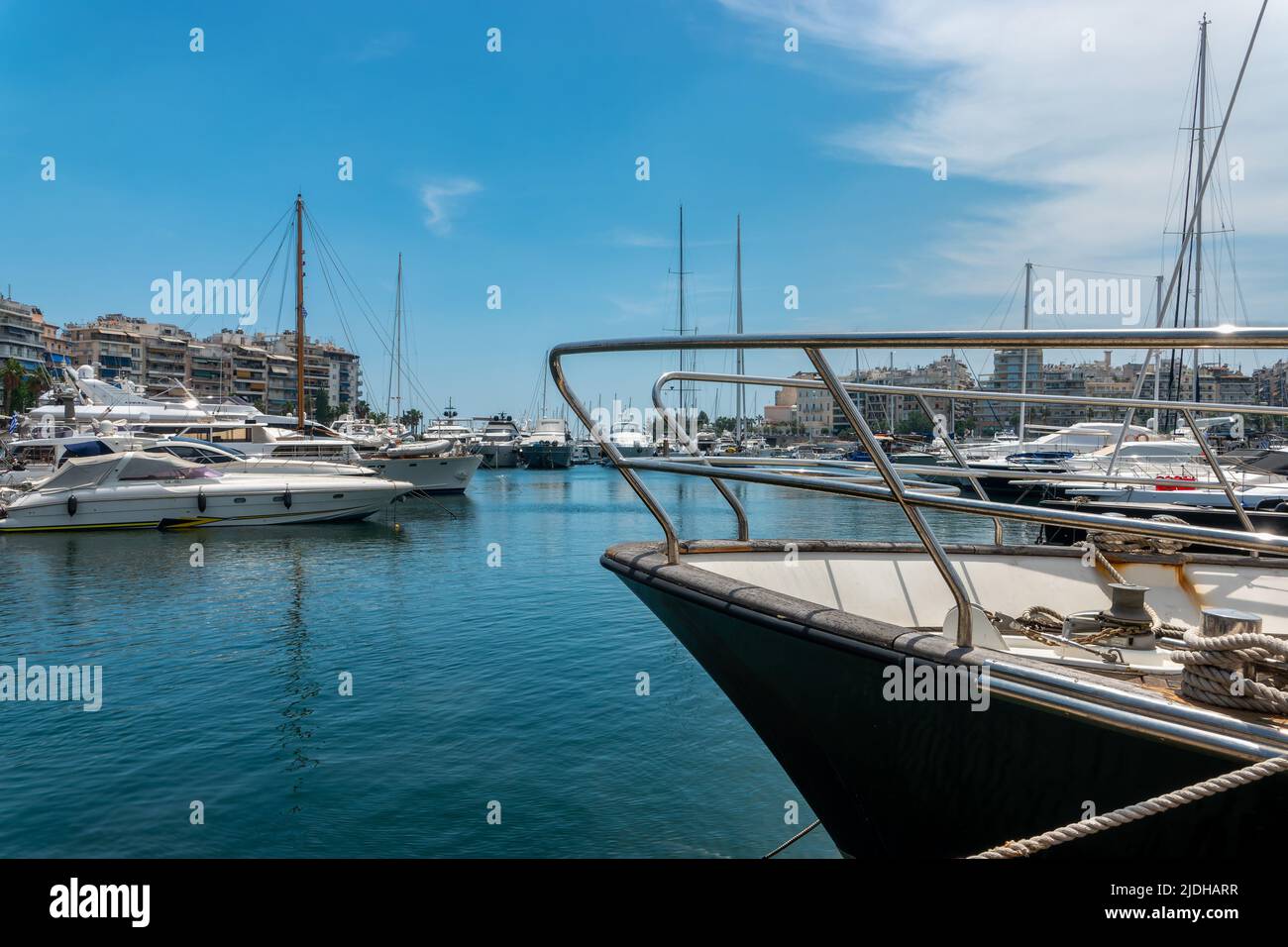 Aerial view cityscape piraeus greece hi-res stock photography and ...