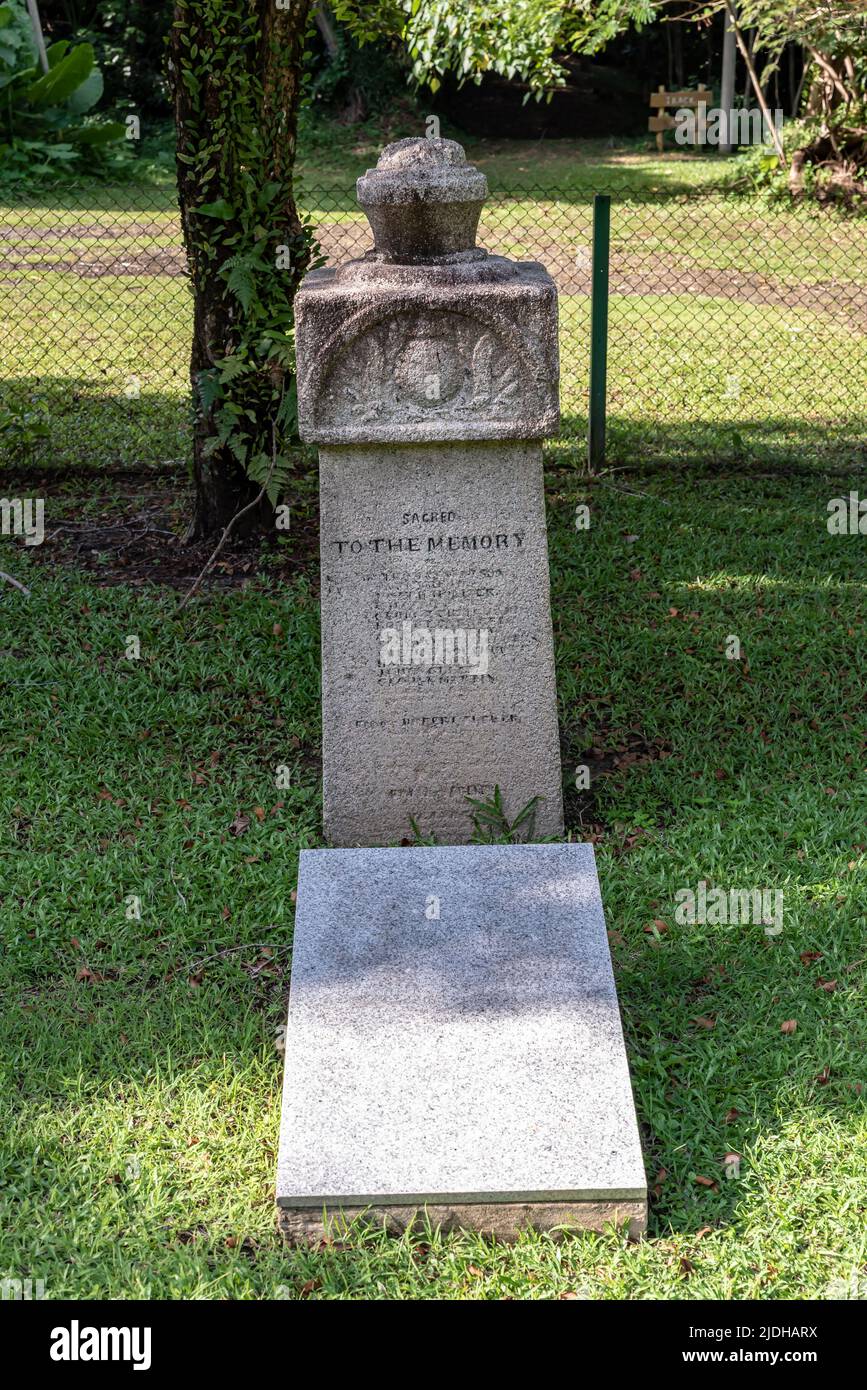 Labuan, Malaysia-June 08, 2021, Labuan Botanical Garden is one of many ...