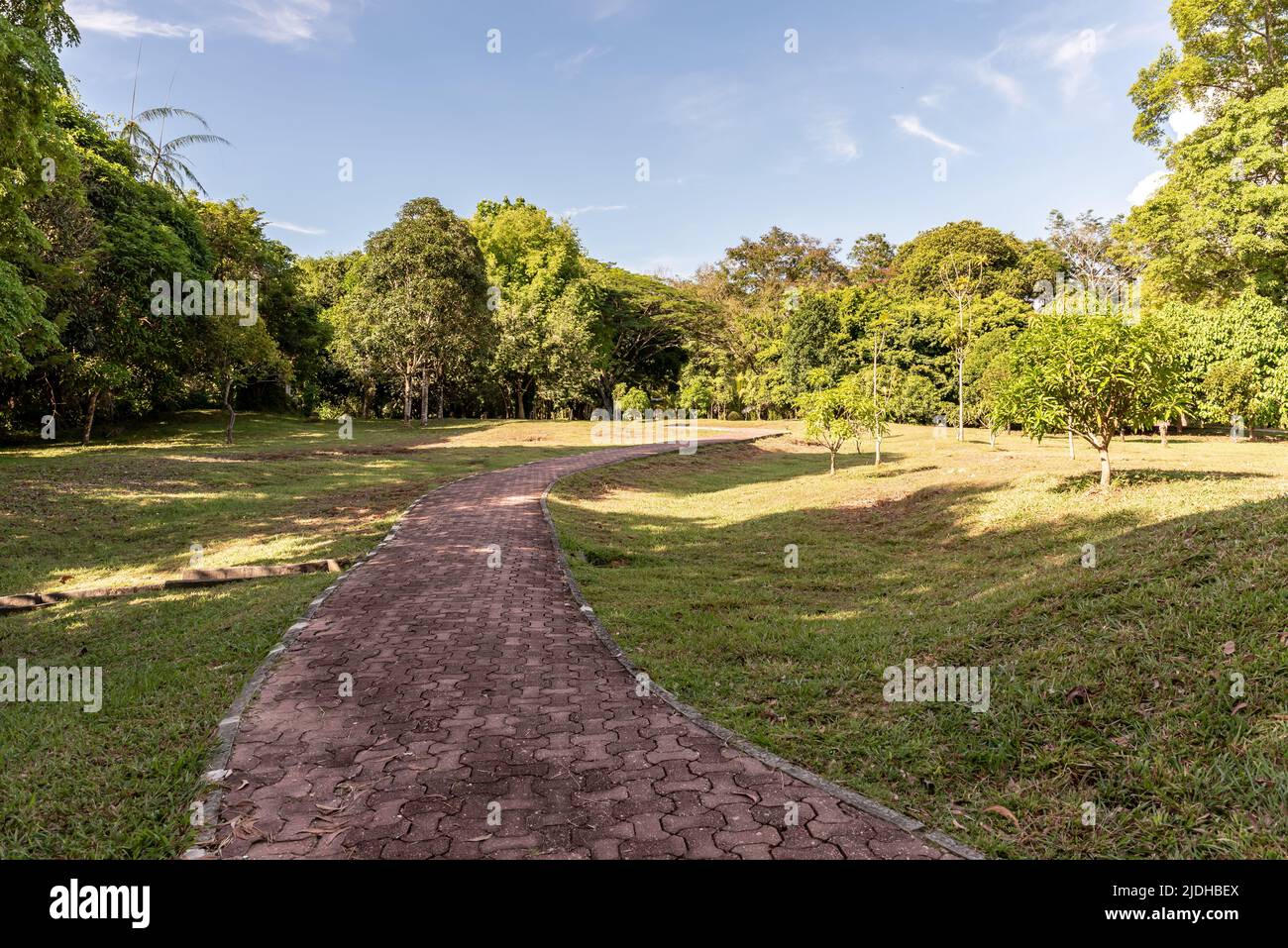 Labuan, Malaysia-June 08, 2021, Labuan Botanical Garden is one of many ...
