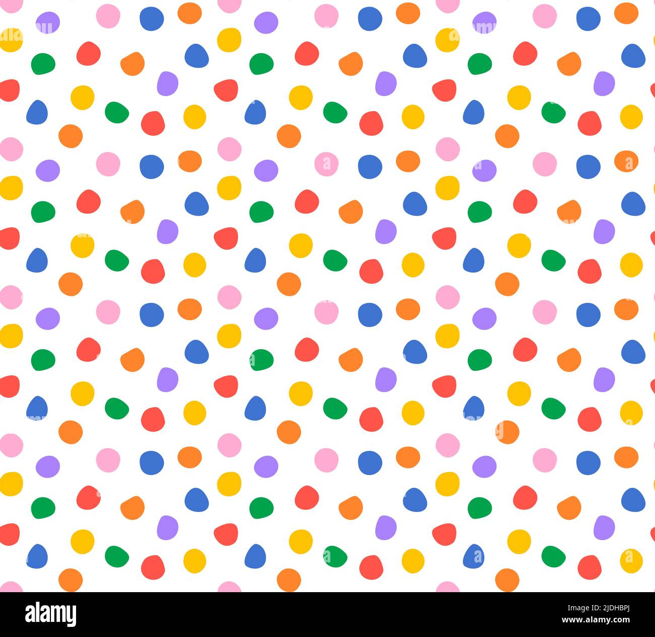 Colorful confetti dots on green Stock Vector Images - Alamy
