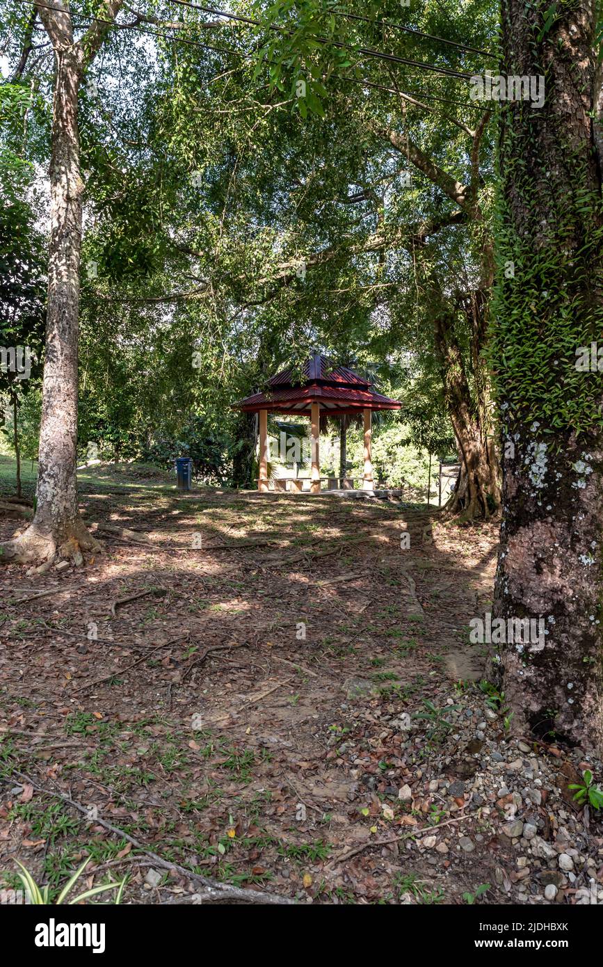 Labuan, Malaysia-June 08, 2021, Labuan Botanical Garden is one of many ...