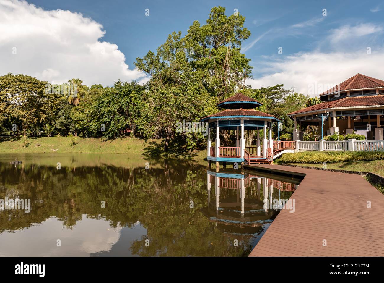 Labuan, Malaysia-June 08, 2021, Labuan Botanical Garden is one of many ...