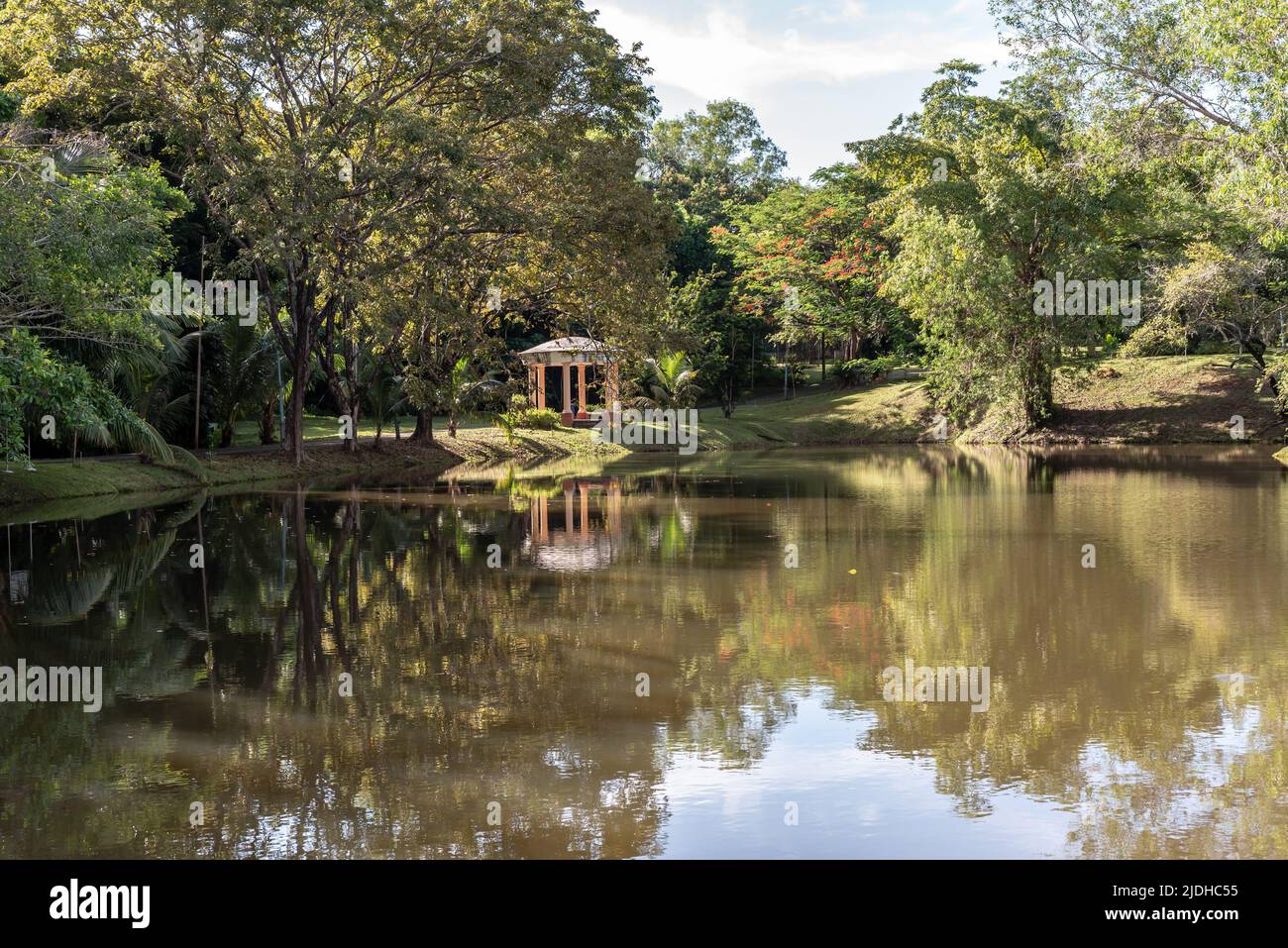 Labuan, Malaysia-June 08, 2021, Labuan Botanical Garden is one of many ...