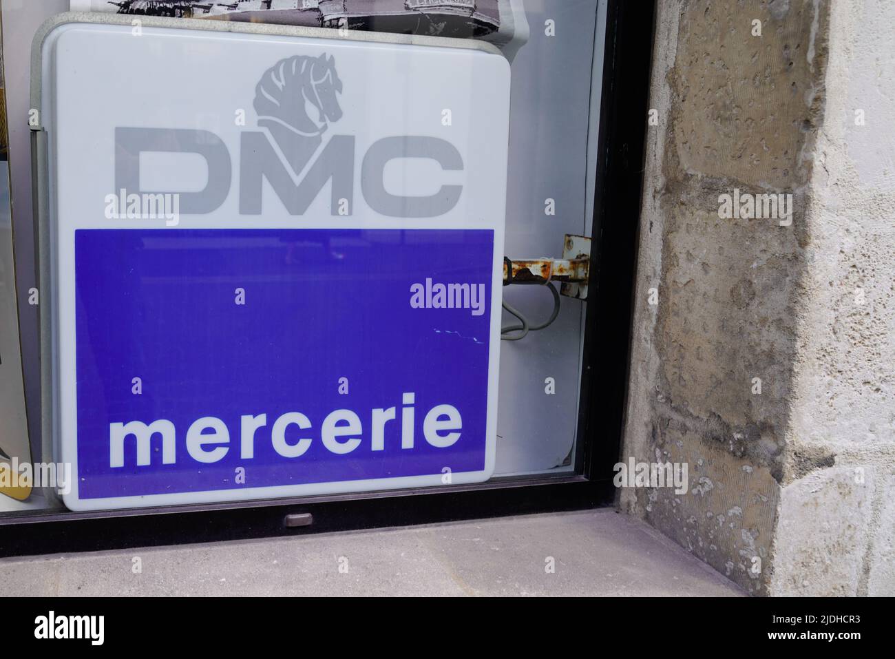 Bordeaux , Aquitaine France - 06 12 2022 : DMC logo brand and text sign ...