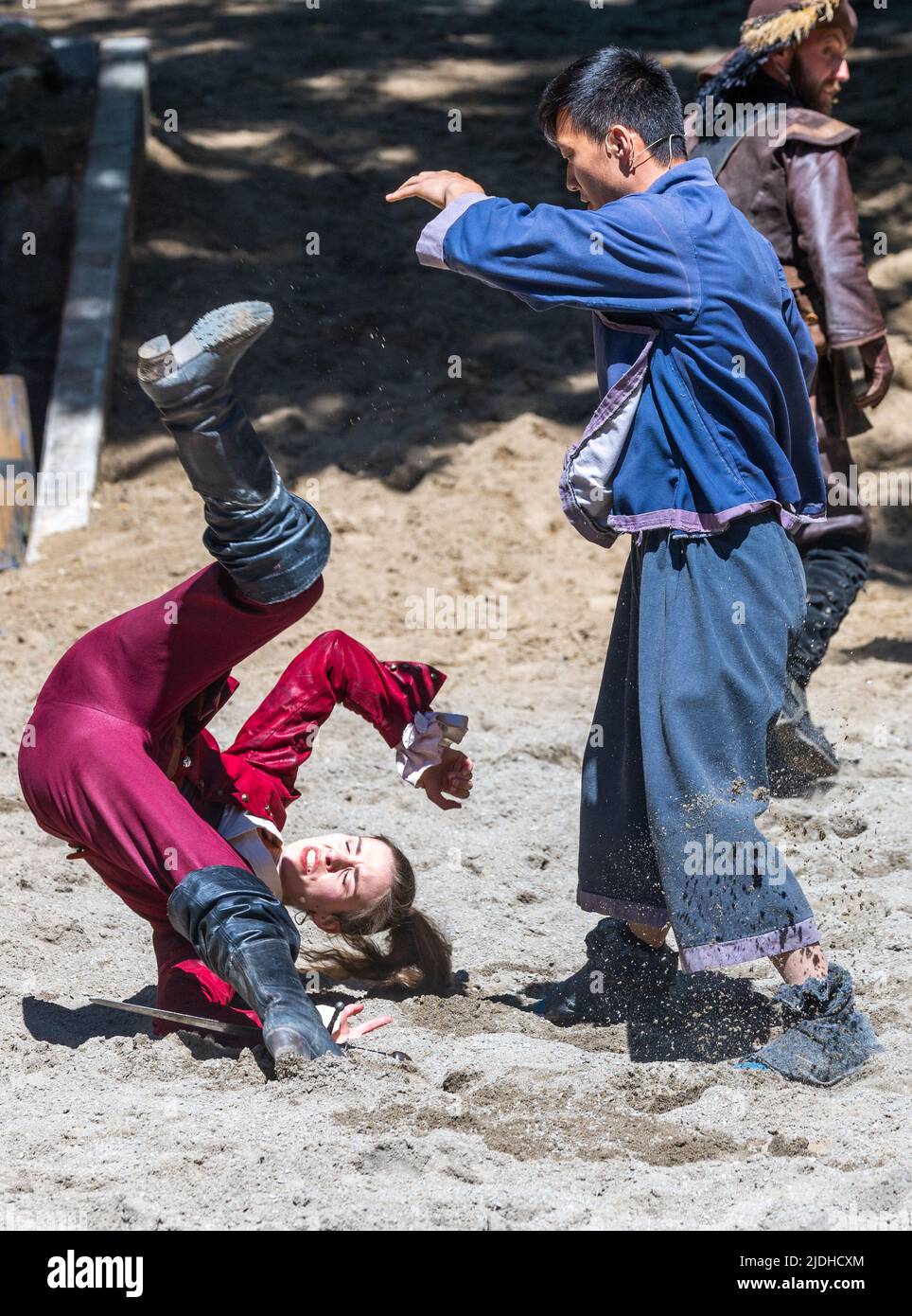 Waren, Germany. 21st June, 2022. Jennifer Toman as Schergin Katarina ...