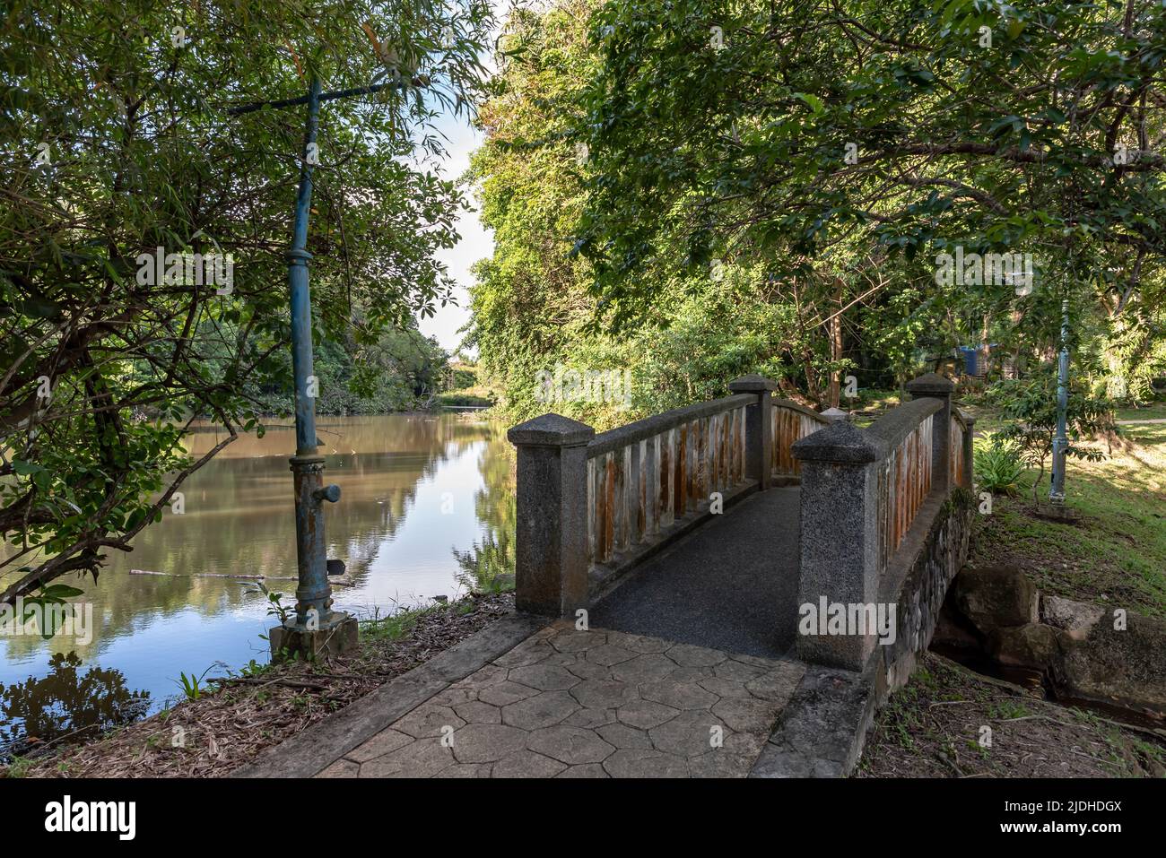 Labuan, Malaysia-June 08, 2021, Labuan Botanical Garden is one of many ...