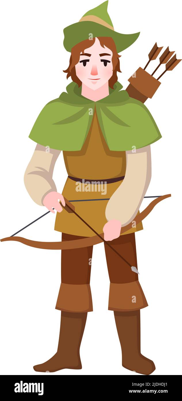 Medieval Archer Clipart