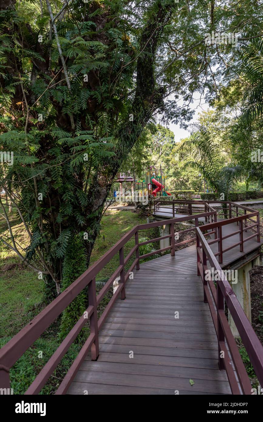 Labuan, Malaysia-June 08, 2021, Labuan Botanical Garden is one of many ...