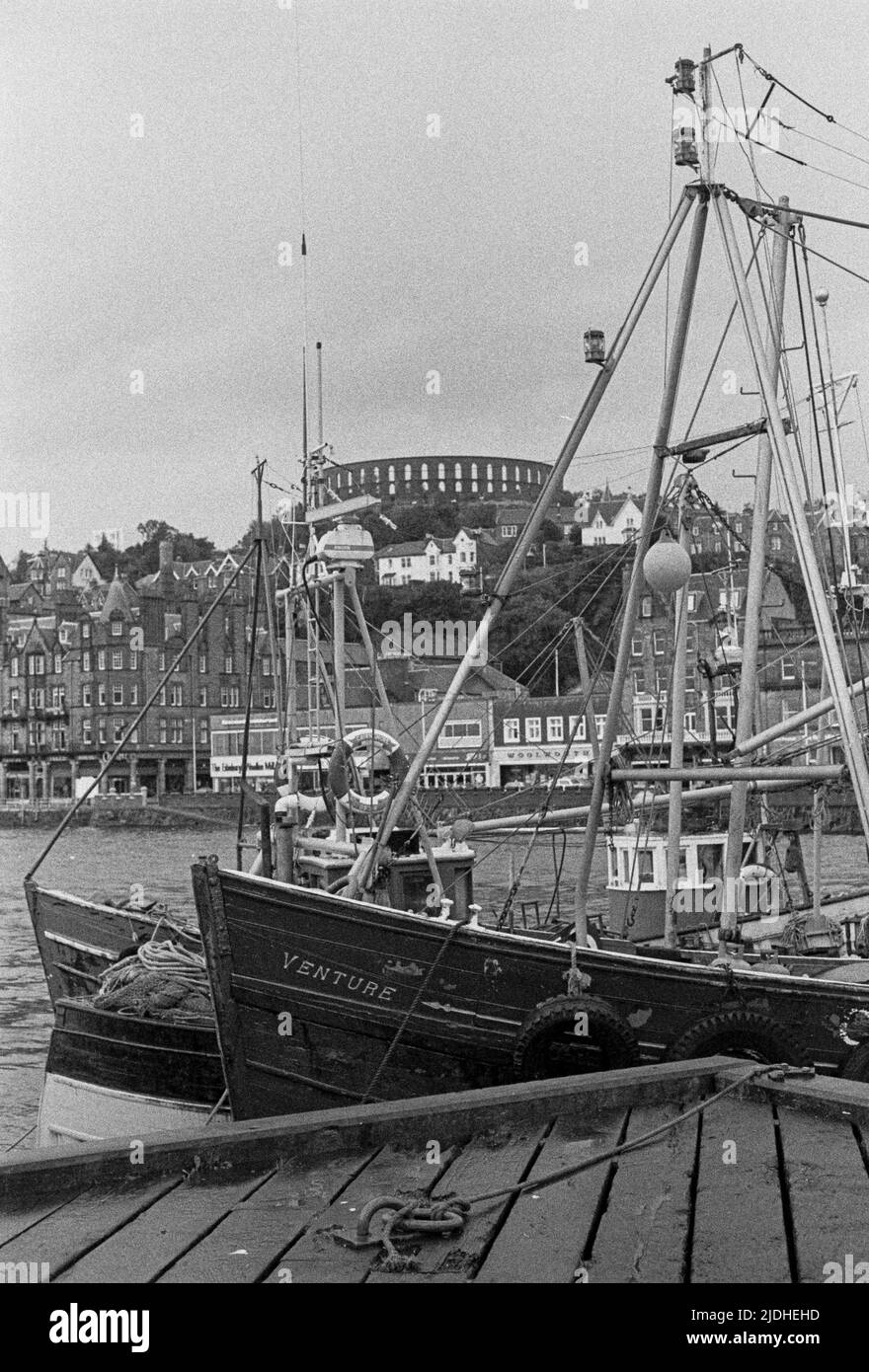 Fishing boats in Oban. Photographs of Scotland, fron the book ...