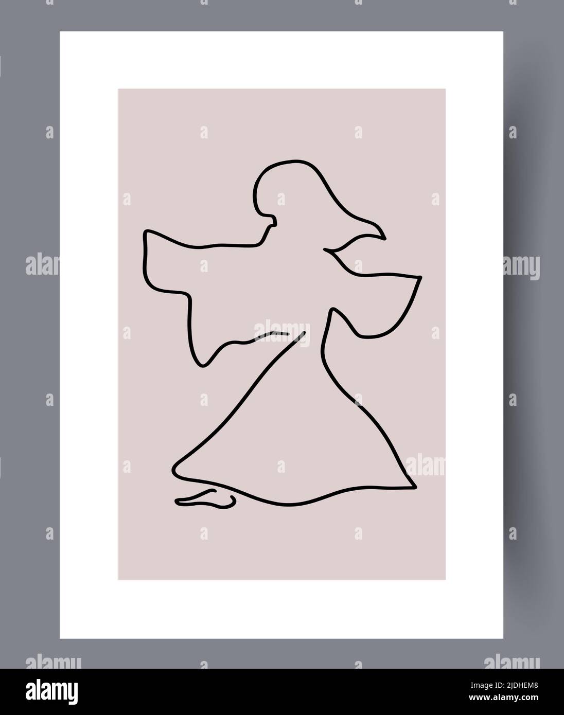 Printable minimalistic wall art decor Stock Vector Image & Art - Alamy