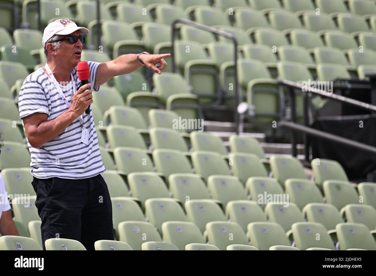 21 June 2022, Austria, Bregenz: Director Andreas Homoki stands in front ...