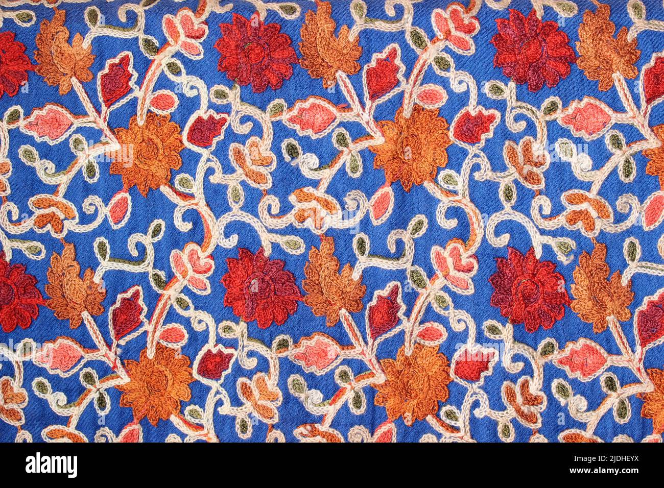 Jordan - modern floral embroidery design Stock Photo - Alamy