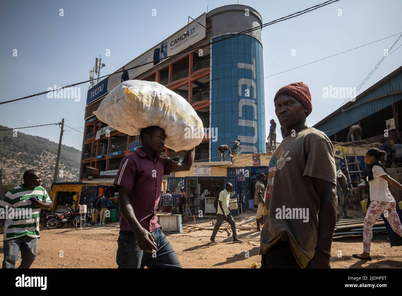 Rwanda, the Republic of Rwanda, landlocked country in the Great Rift ...
