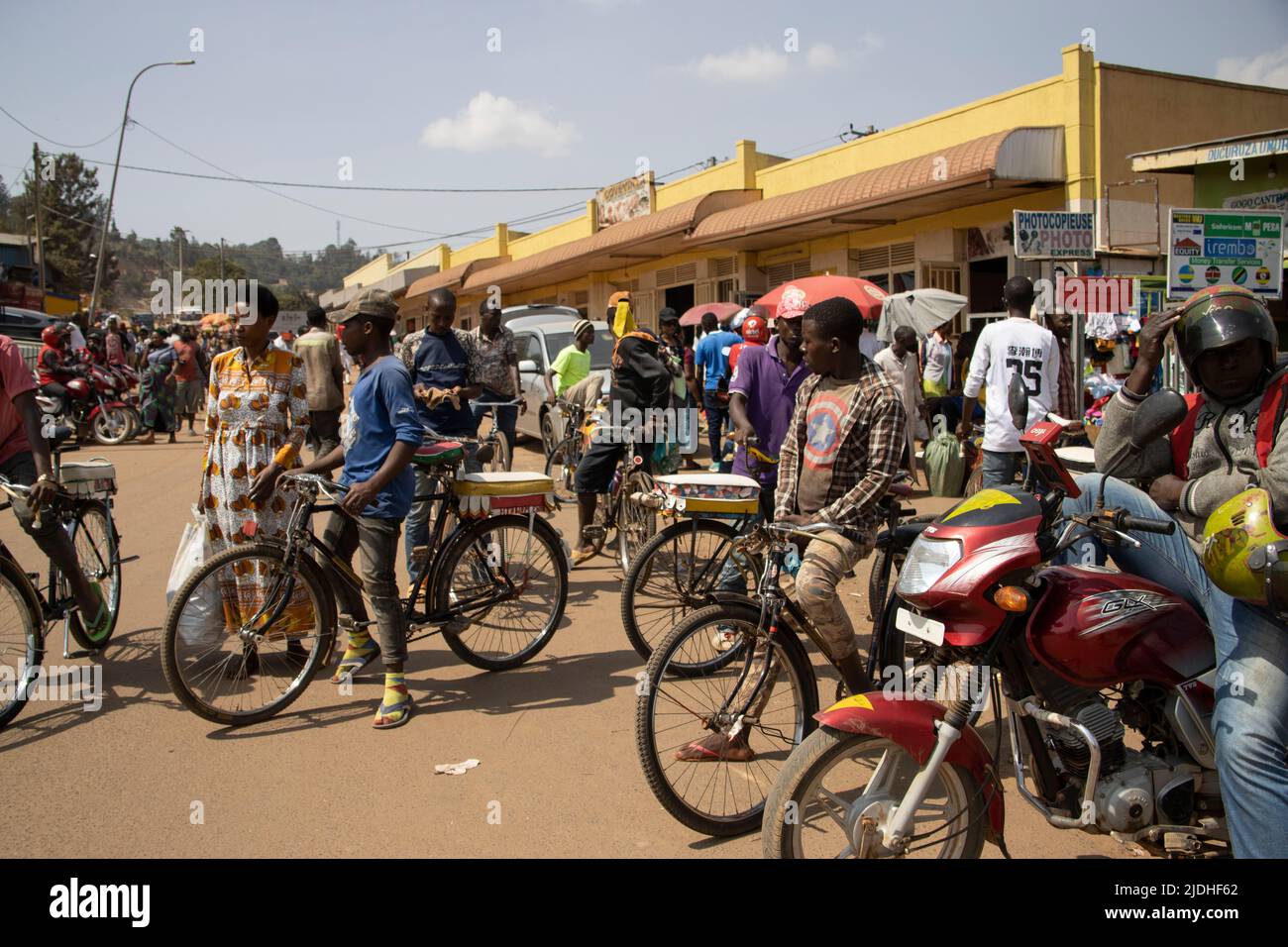 Rwanda, the Republic of Rwanda, landlocked country in the Great Rift ...