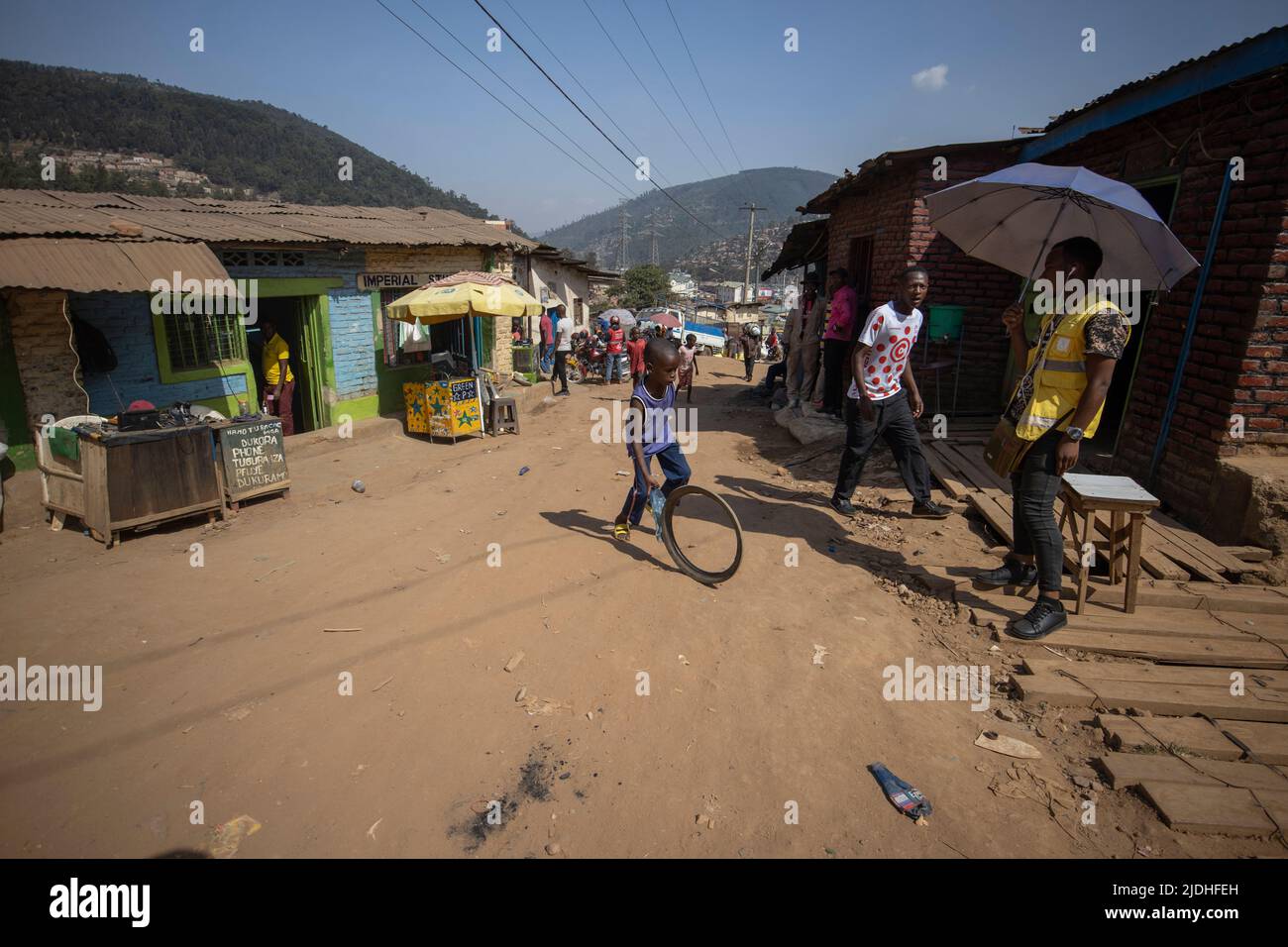Rwanda, the Republic of Rwanda, landlocked country in the Great Rift ...