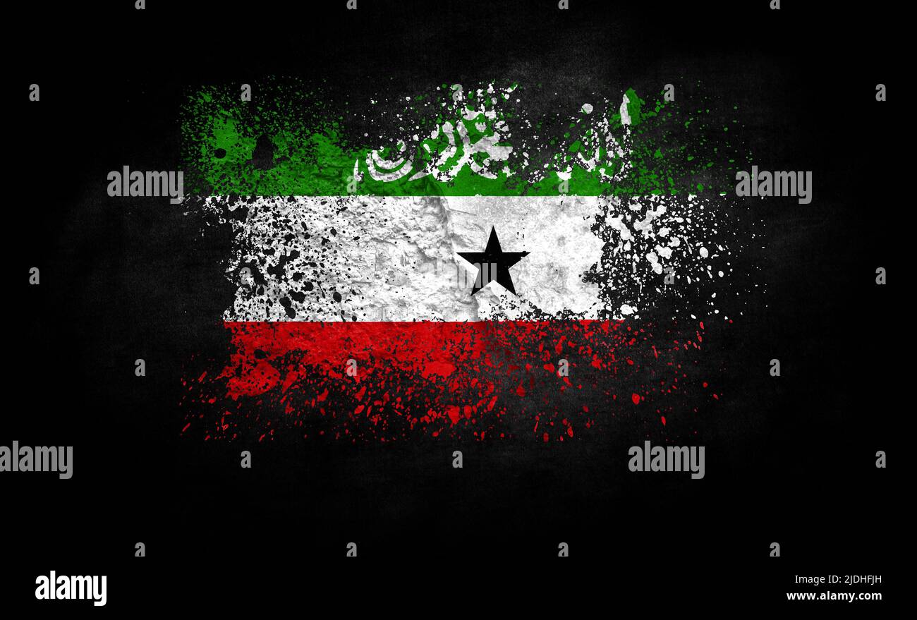Fabric flag of the somaliland hi-res stock photography and images - Alamy