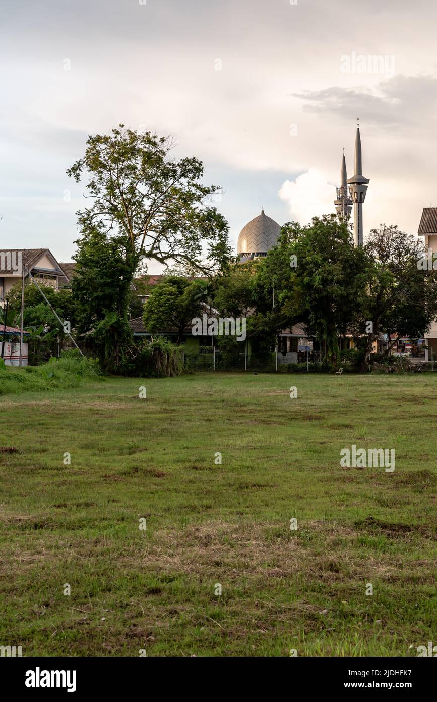 Labuan, Malaysia-June 06, 2021: ViewMasjid Jamek An-Nur (State Mosque ...