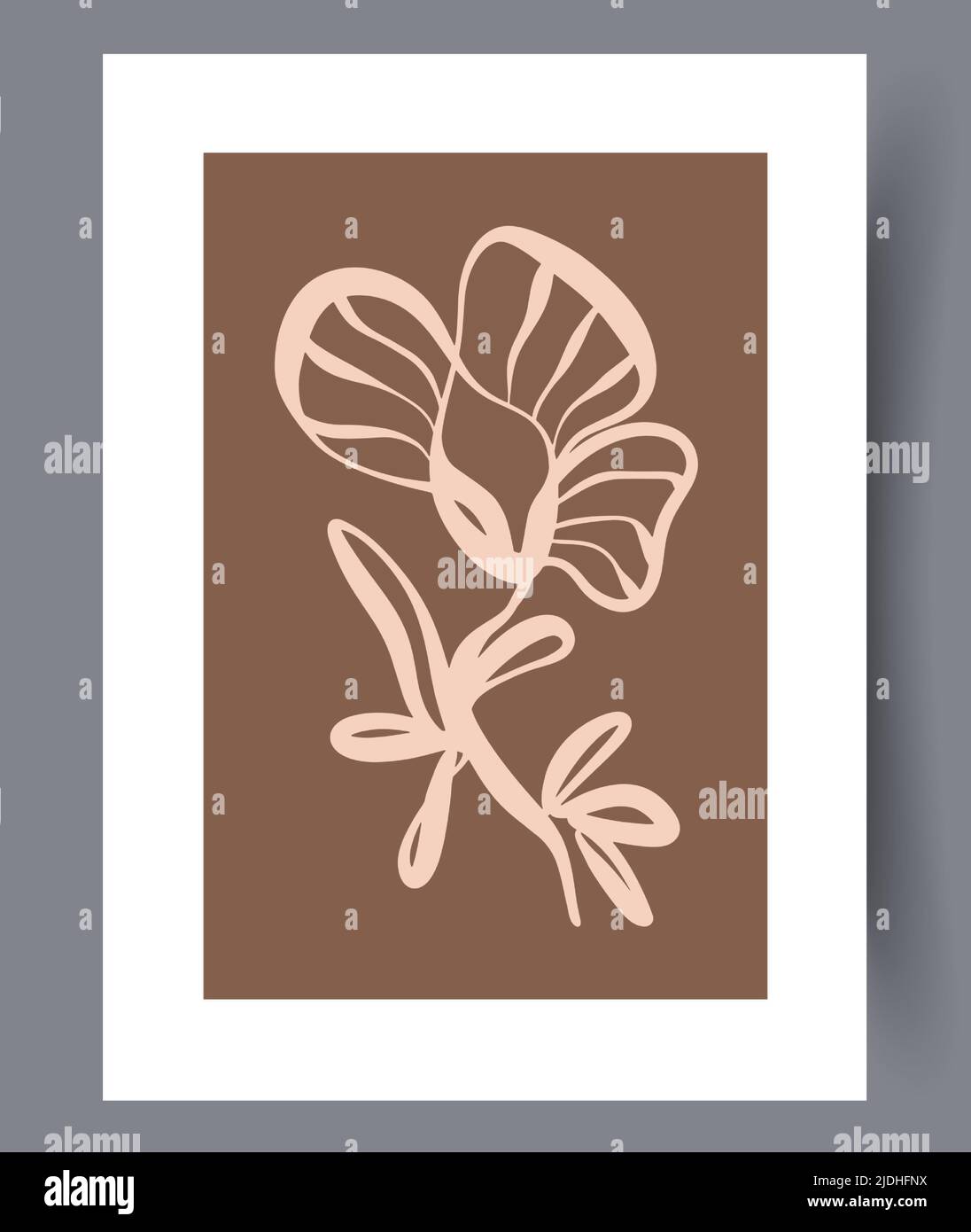 Printable minimalistic wall art decor Stock Vector Image & Art - Alamy