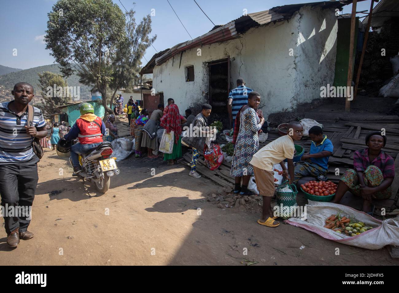 Rwanda, the Republic of Rwanda, landlocked country in the Great Rift ...