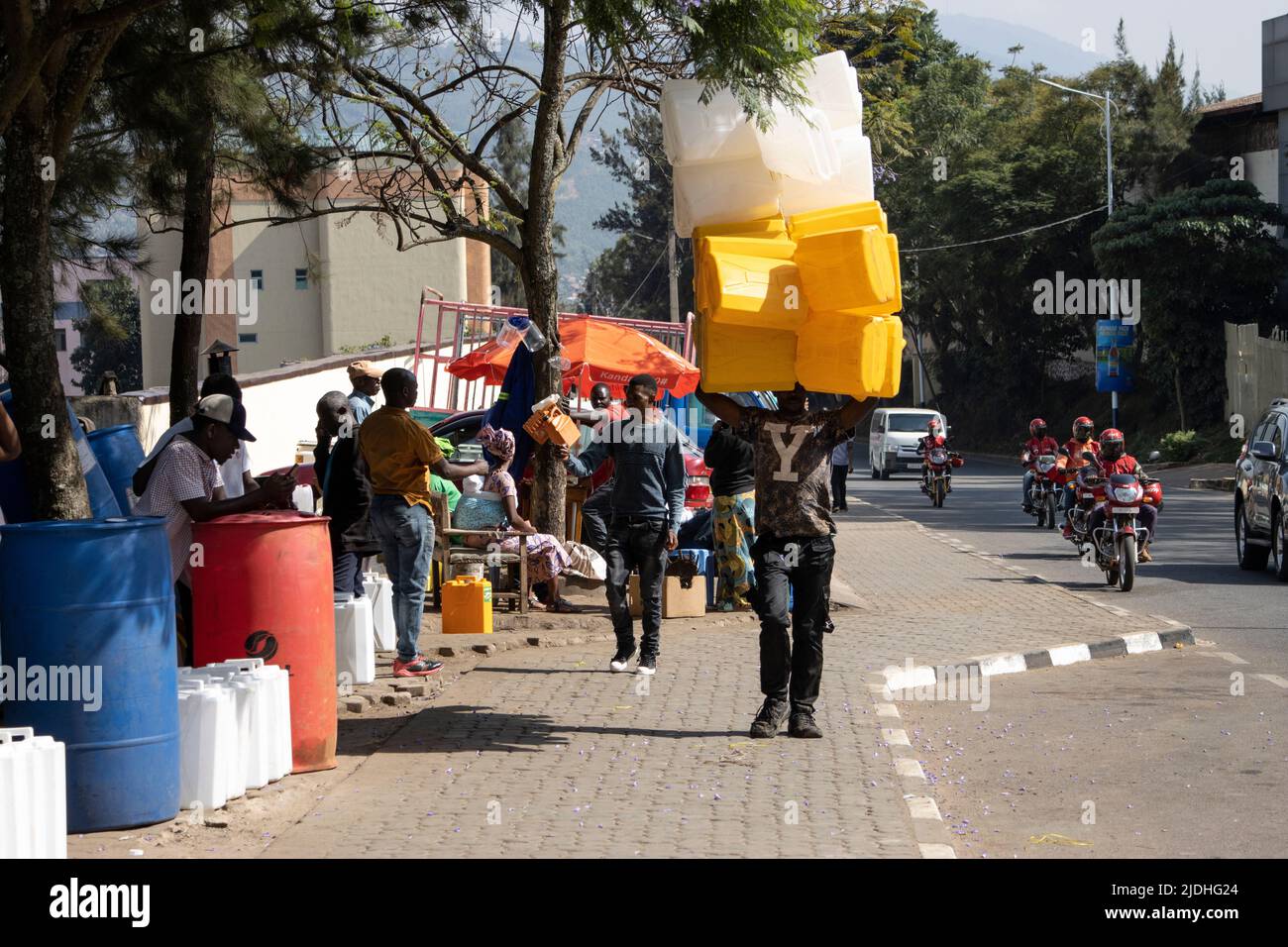 Rwanda, the Republic of Rwanda, landlocked country in the Great Rift ...