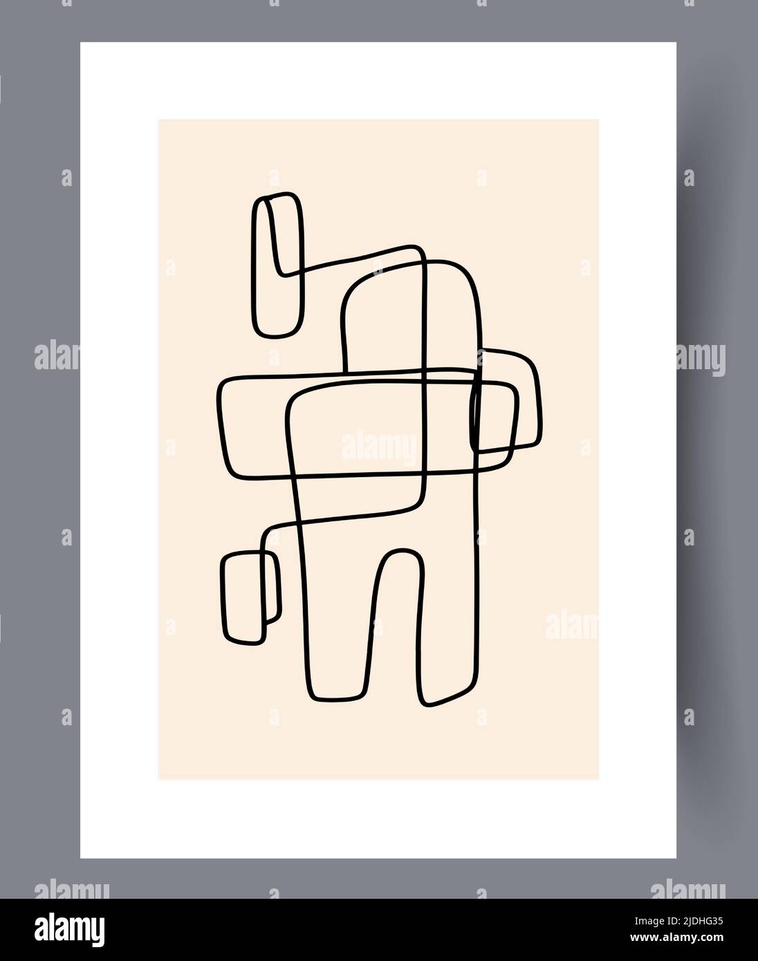 Printable minimalistic wall art decor Stock Vector Image & Art - Alamy