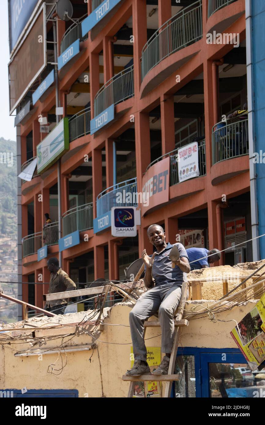 Rwanda, the Republic of Rwanda, landlocked country in the Great Rift ...