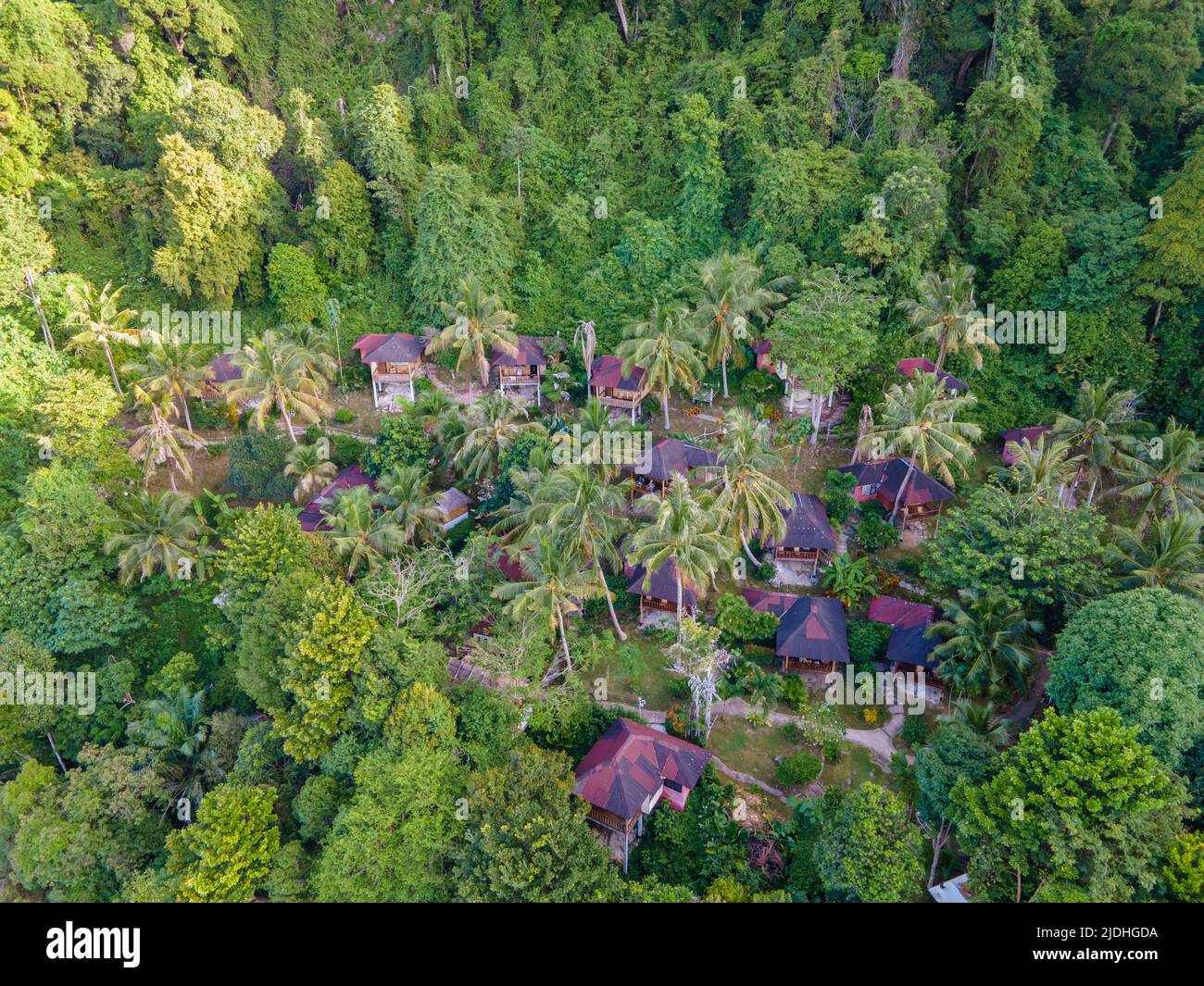 Railay beach Krabi Thailand, tropical beach of with backpacker bamboo ...