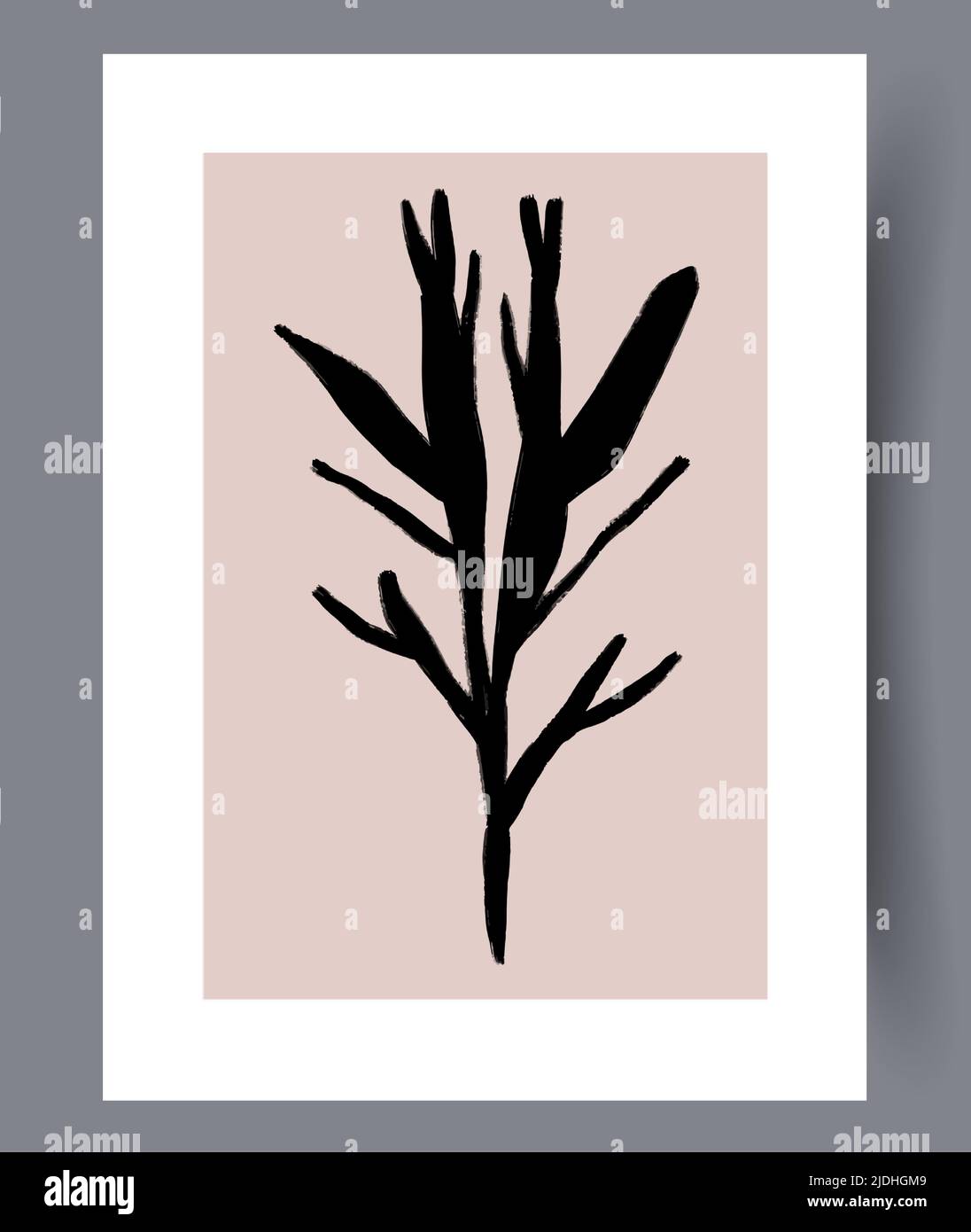Printable minimalistic wall art decor Stock Vector Image & Art - Alamy