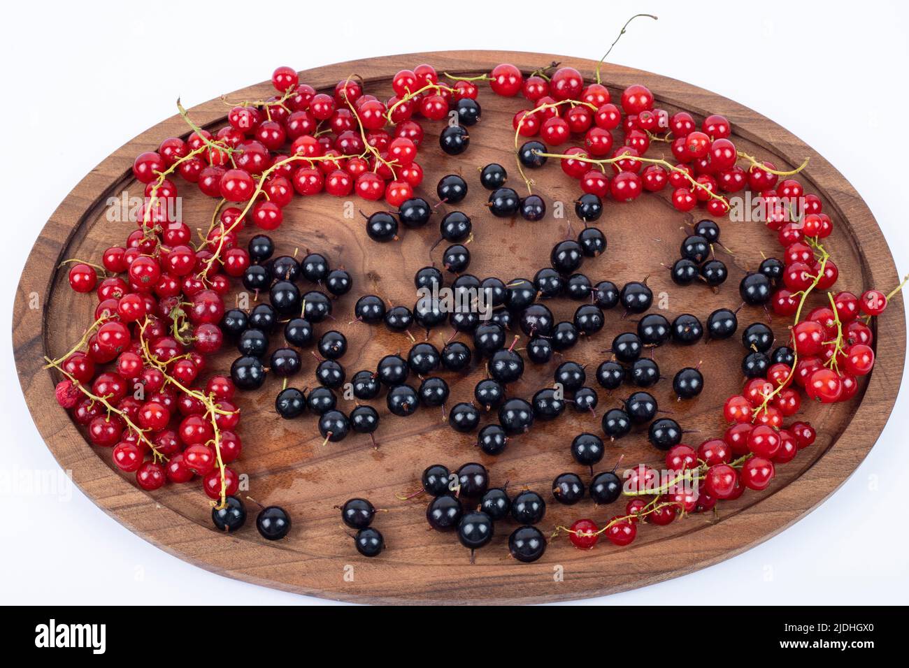 Red and Black Currants on white Background, Isolated Stock Photo - Alamy