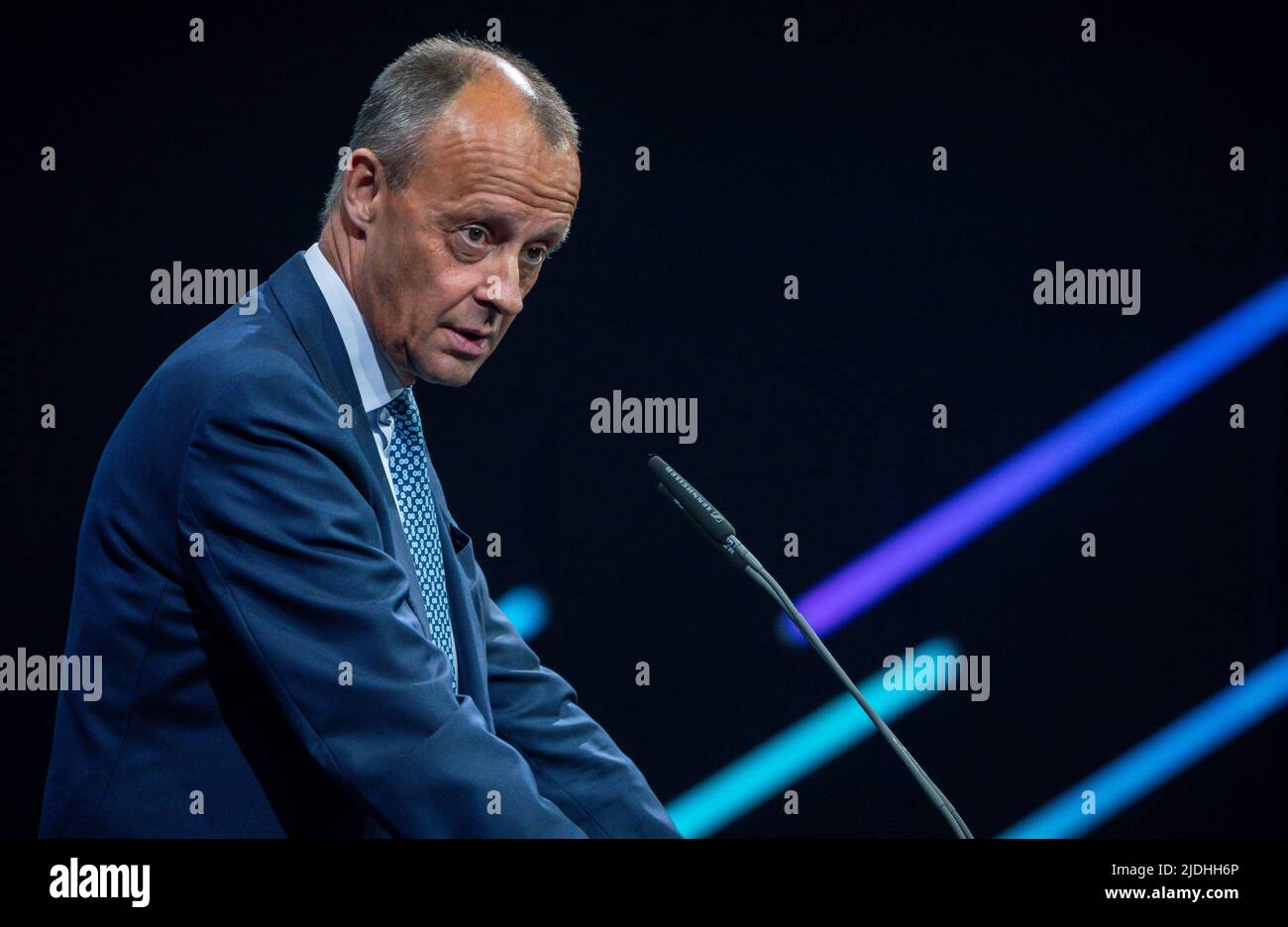 Berlin, Germany. 21st June, 2022. Friedrich Merz, CDU Federal Chairman ...