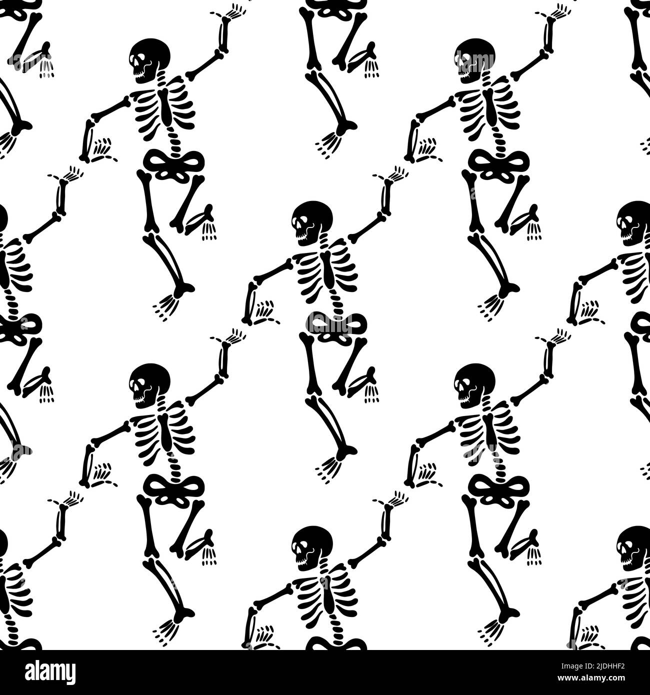 Weird skeletons Stock Vector Images - Alamy