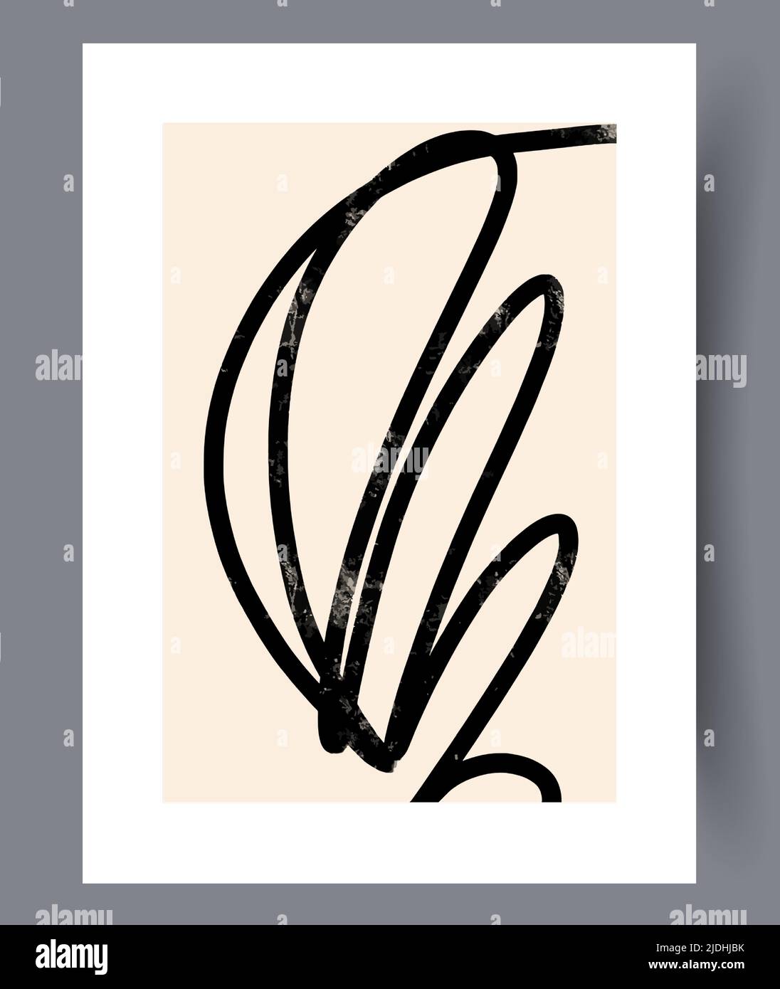 Printable minimalistic wall art decor Stock Vector Image & Art - Alamy