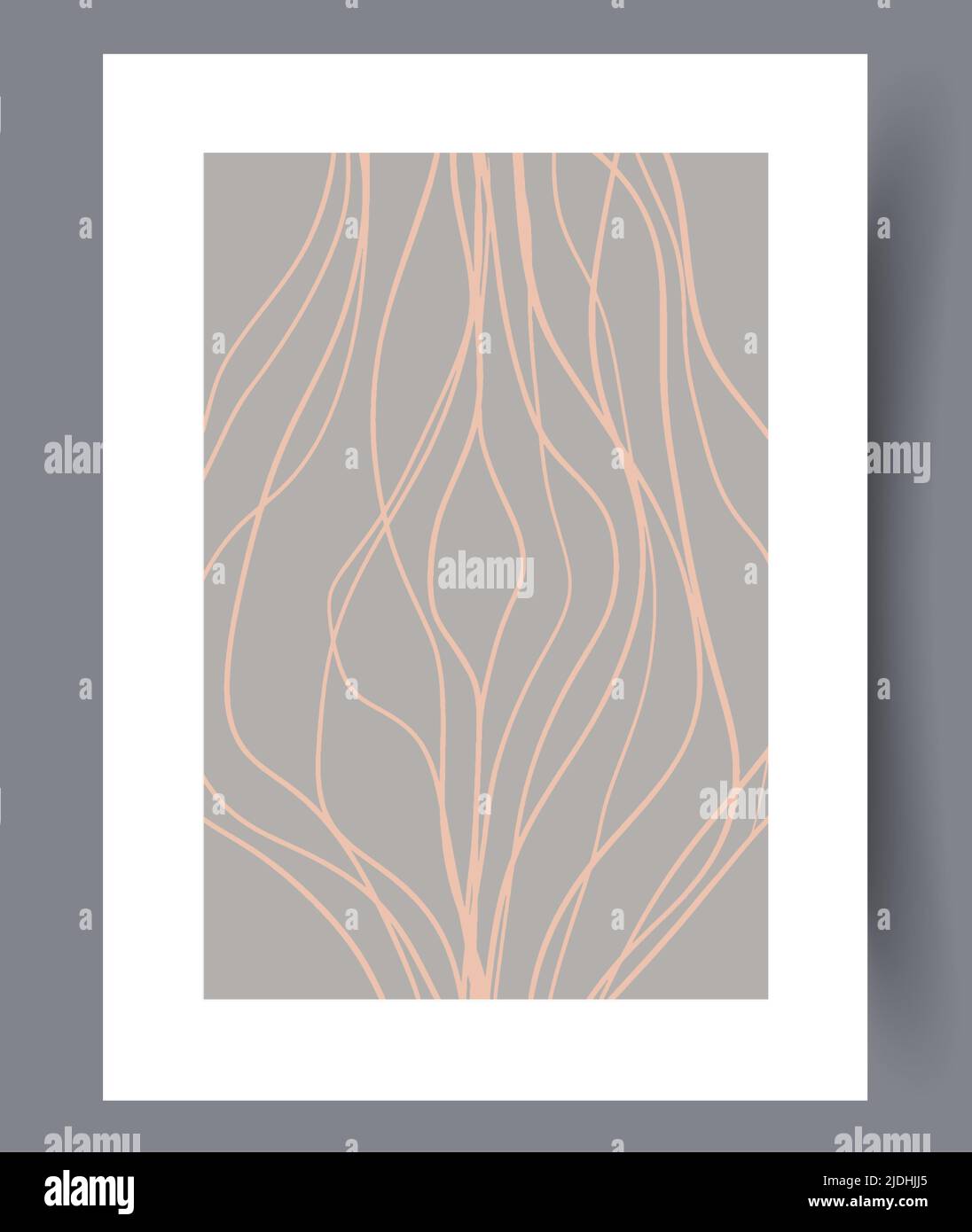 Modern printable artworks for interior designs Stock Vector Image & Art ...