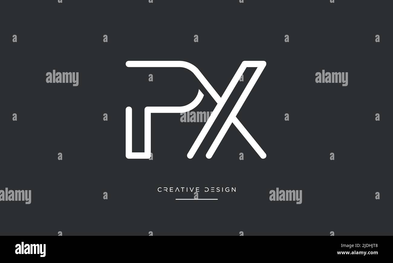 Px tech logo Stock Vector Images - Alamy