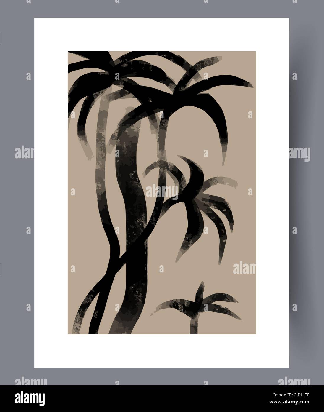 Modern printable artworks for interior designs Stock Vector Image & Art ...