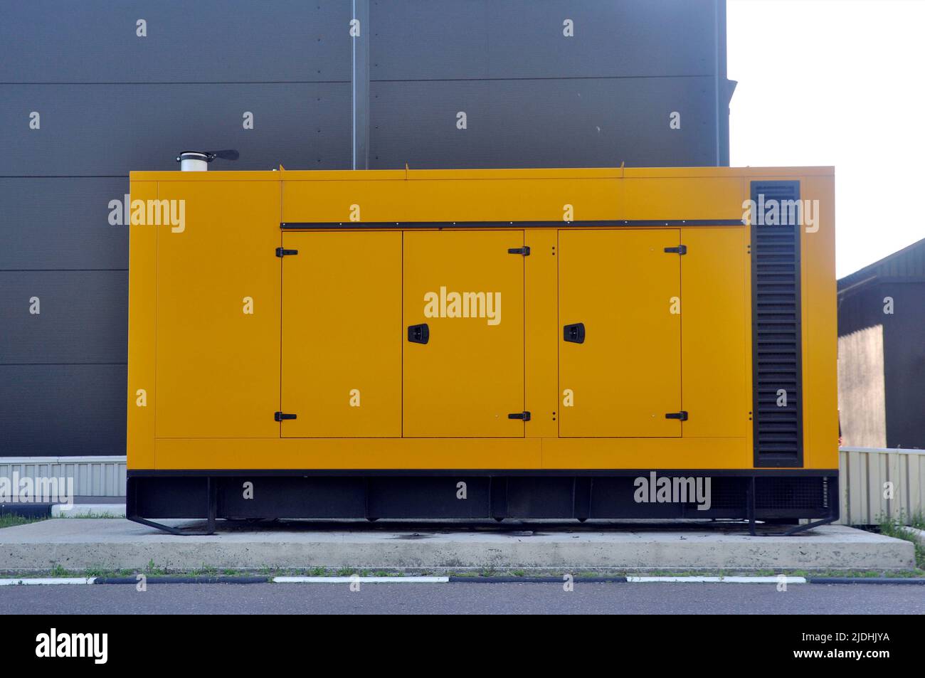 Stationary diesel generator for emergency power supply of modern ...