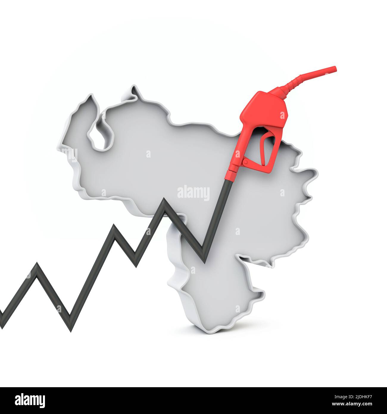 Venezuela petrol map hi-res stock photography and images - Alamy