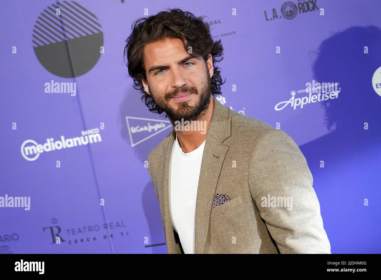 Madrid, Spain. June 20, 2022, Spanish actor Maxi Iglesias attends the ...