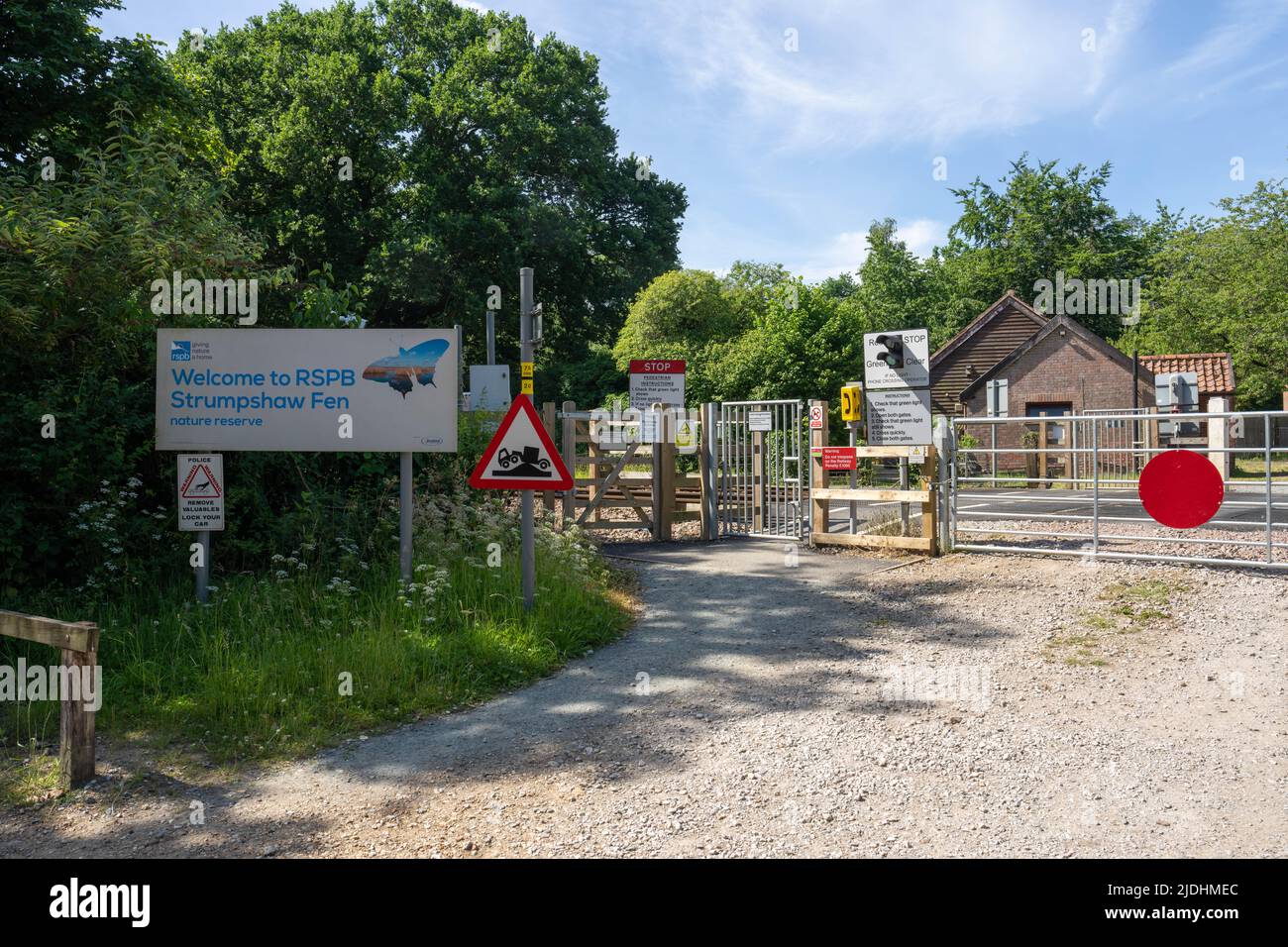 Strumpshaw fen landscape hi-res stock photography and images - Alamy