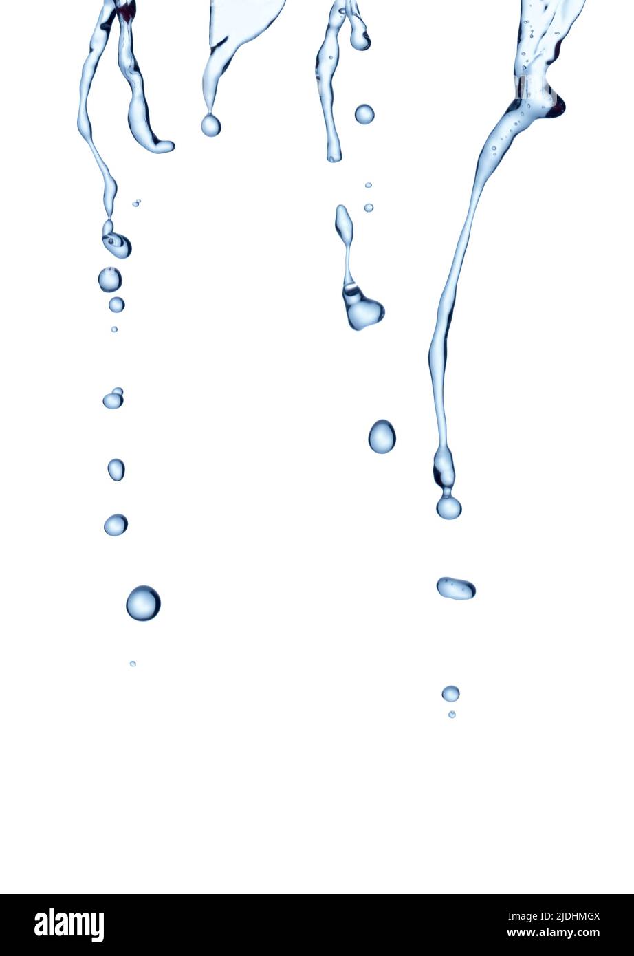 water splash drop blue liquid bubble Stock Photo - Alamy