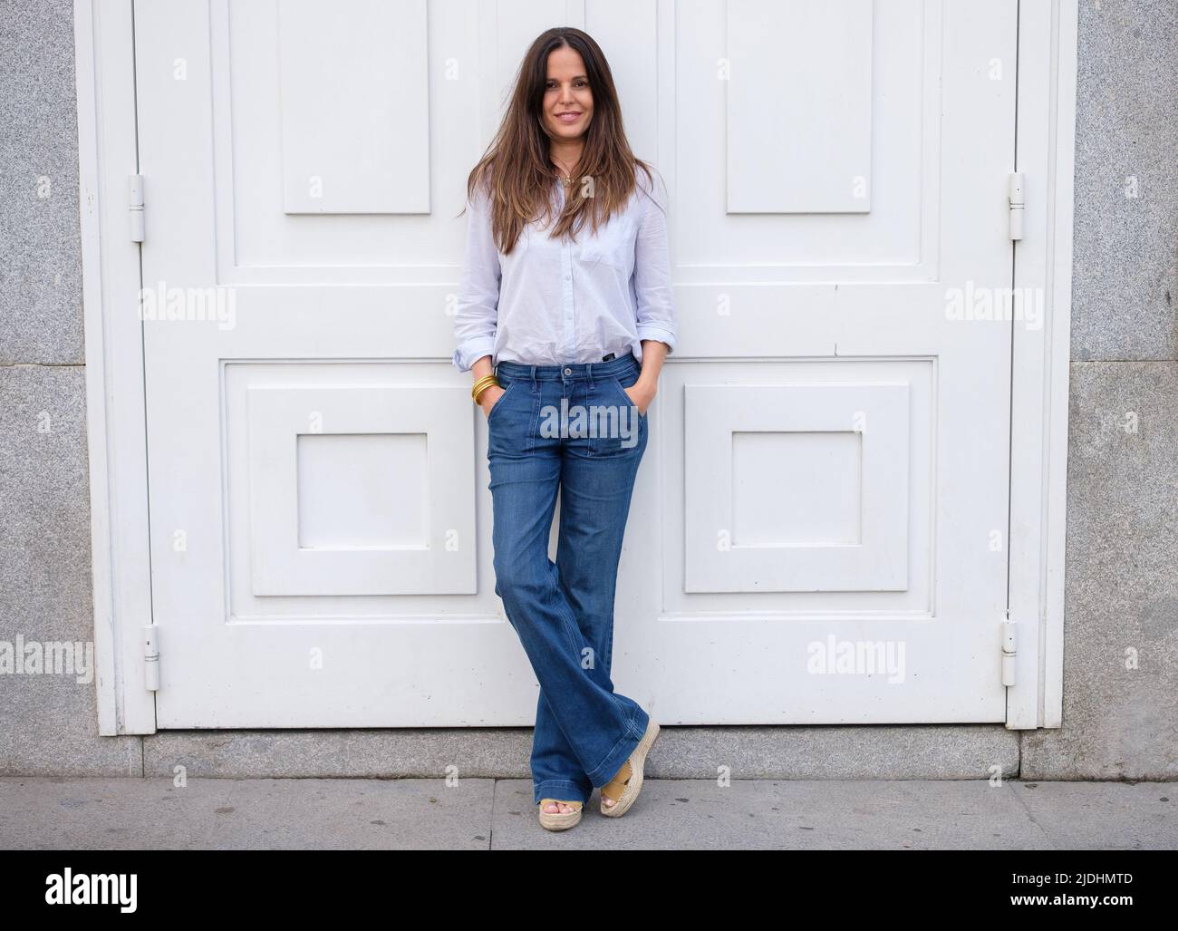 Madrid, Spain. 21st June, 2022. Playwright and actress Irma Correa ...