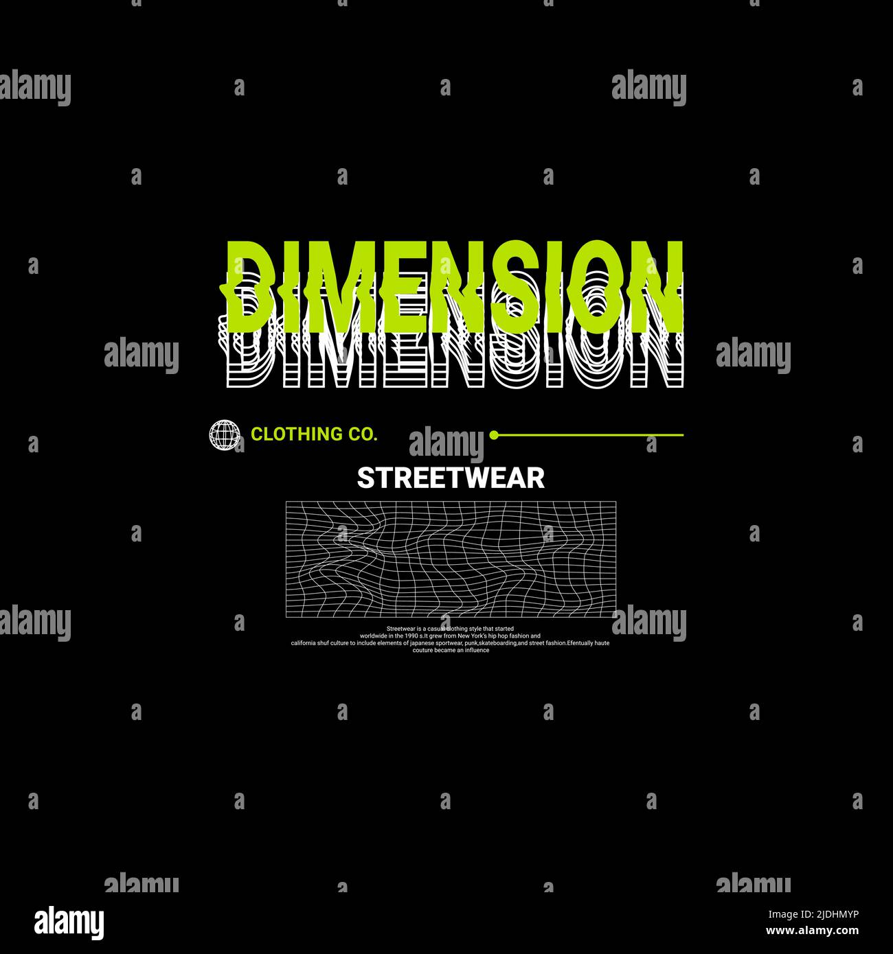 Dimension writing design, suitable for screen printing t-shirts ...