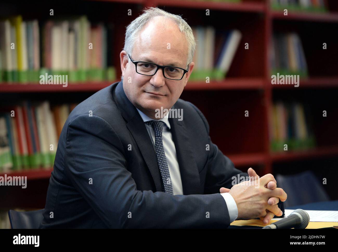 Italy, Rome, June 16, 2022 : The Mayor of Rome Roberto Gualtieri ...