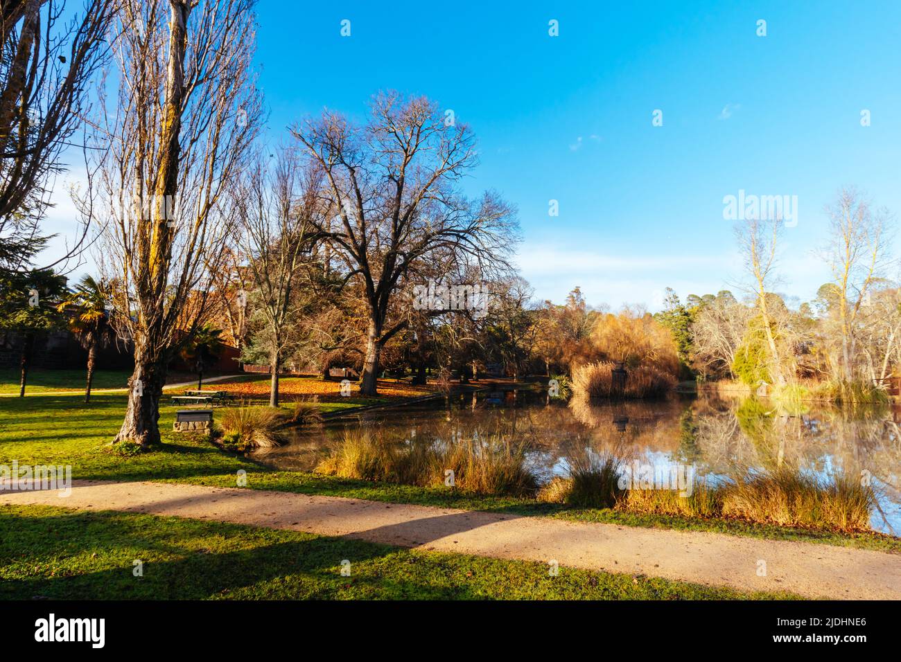 Malmsbury Botanic Gardens in Victoria Australia Stock Photo - Alamy