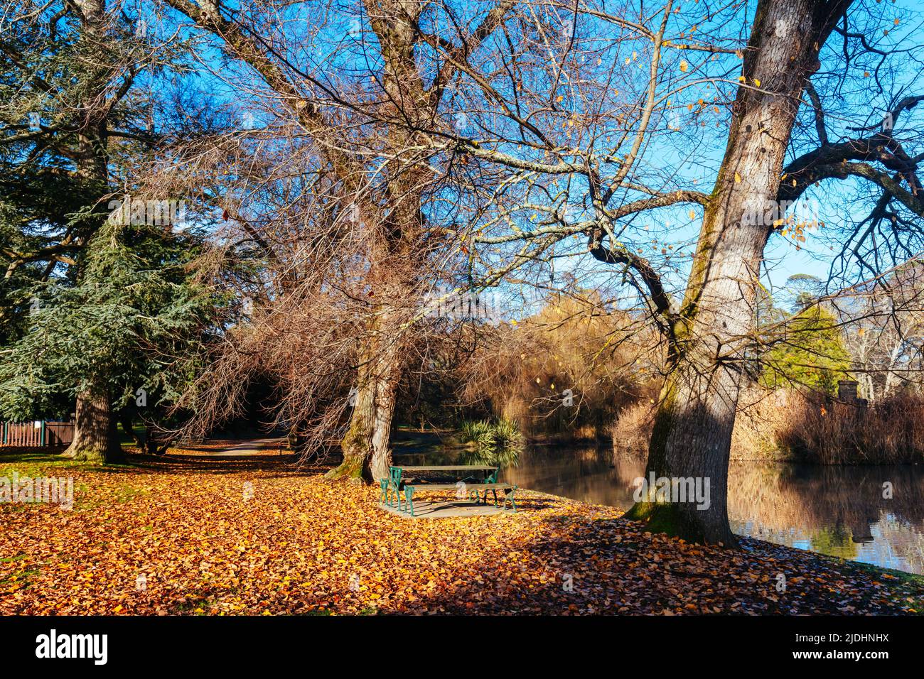Malmsbury Botanic Gardens in Victoria Australia Stock Photo - Alamy