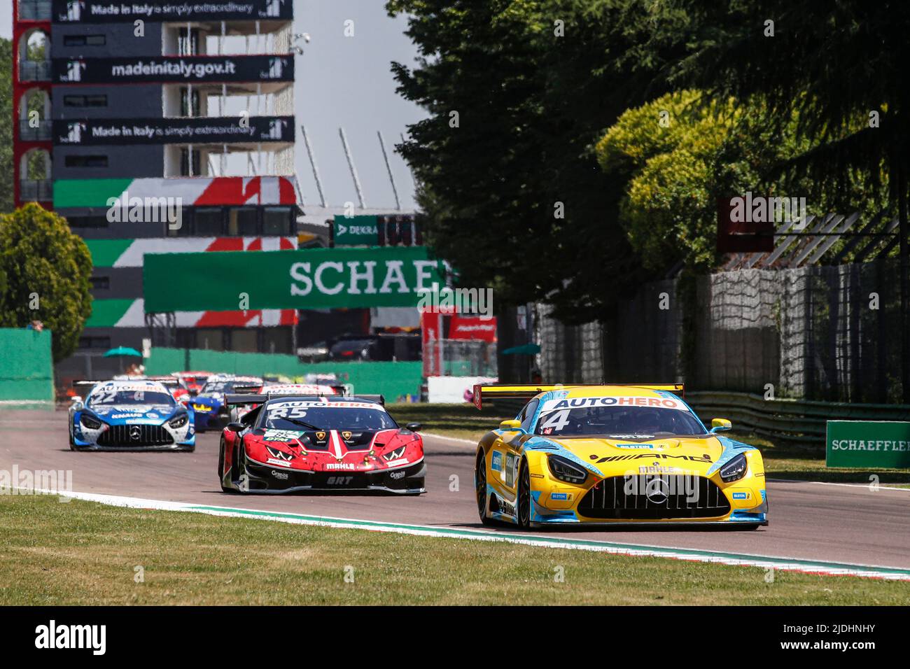 Imola, Italien. 19th June, 2022. DTM Imola 2022, #4 Luca Stolz (DEU ...