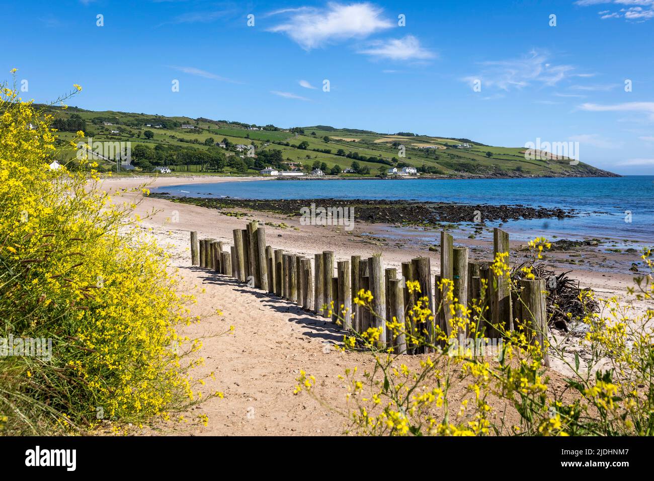 Cushendun in the Glens of Antrim, Northern Ireland Stock Photo - Alamy