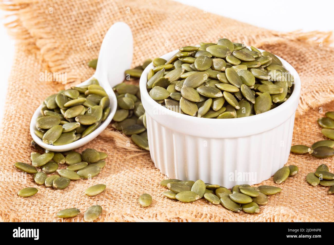 Delicious Raw Organic Pumpkin Seeds Without Shells Stock Photo - Alamy
