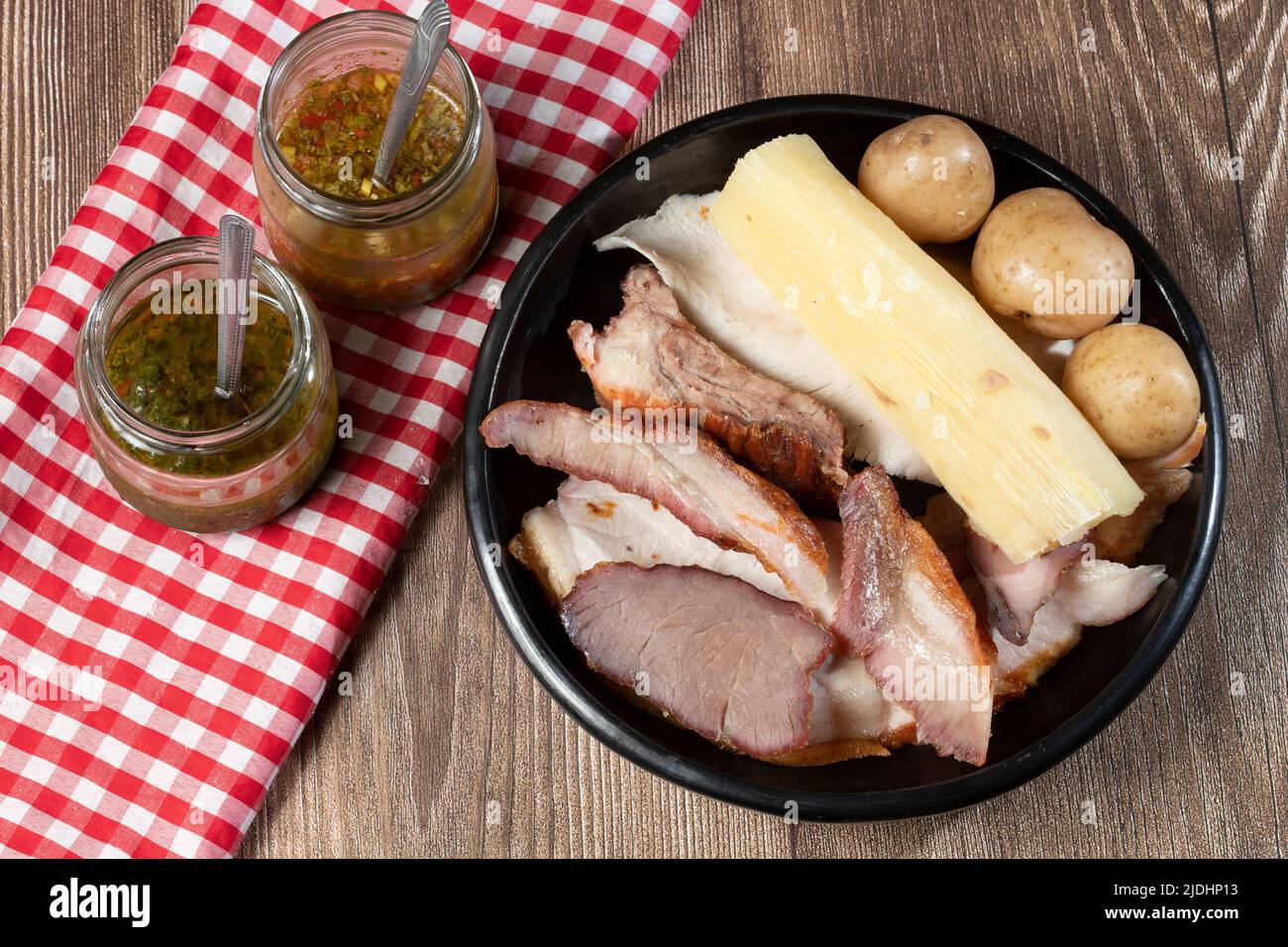 Llanera Meat Colombian Typical Dish; Dish Served With Grilled Meat ...