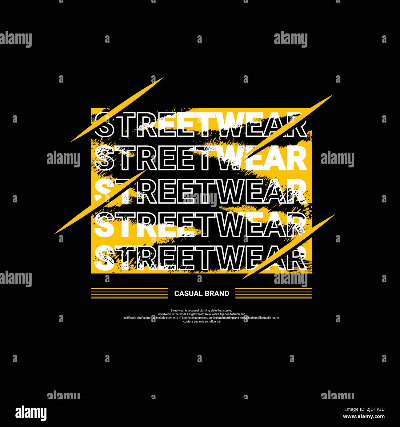Urban streetwear slogan hi-res stock photography and images - Alamy